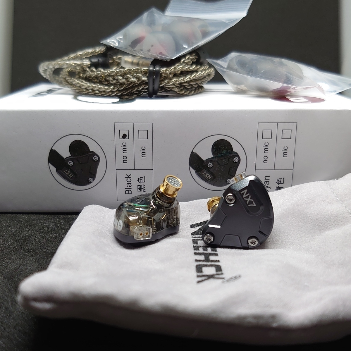 NICEHCK NX7 レビュー(イヤホン・DX150) その一 - LR-Like is Red