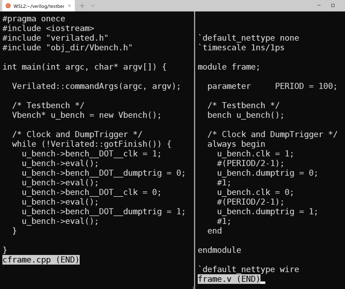 WSL で 無償の Verilog な サイクルベースシミュレータ Verilator を使う - みねっちょのマイコン関係ブログ WSL で 無償の Verilog な サイクルベースシミュレータ Verilator を使う - みねっちょのマイコン関係ブログ