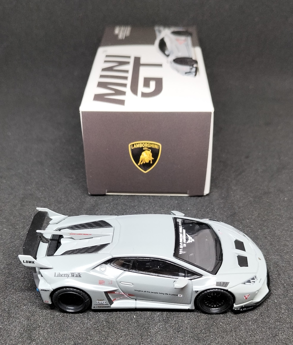 ミニGT ランボルギーニ ウラカン LBワークス ファイターワークス (MINIGT LB★WORKS Lamborghini Huracan ...