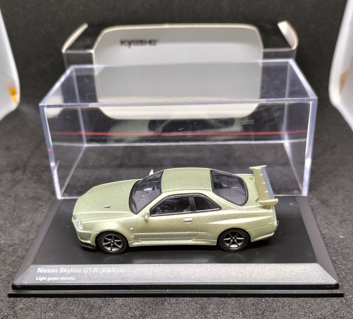 京商 日産 スカイライン GT-R (BNR34) [KYOSHO Nissan Skyline GT-R (BNR34) Light ...