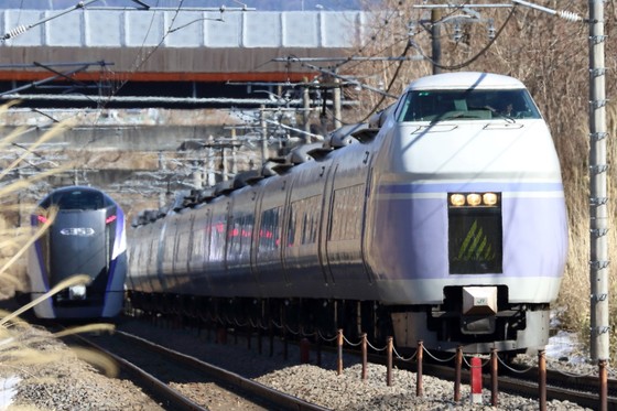 E353系・E351系すれ違いを狙う！ 第7回（ついに成功！？） - 鉄道気分