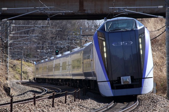 E353系・E351系すれ違いを狙う！ 第8回（上笹尾） - 鉄道気分