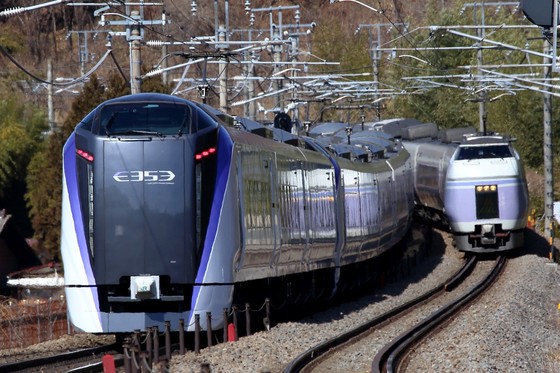 E353系・E351系すれ違いを狙う！ 第8回（上笹尾） - 鉄道気分