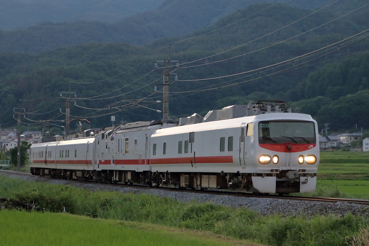 E491系+マヤ50形 篠ノ井線検測 - 鉄道気分