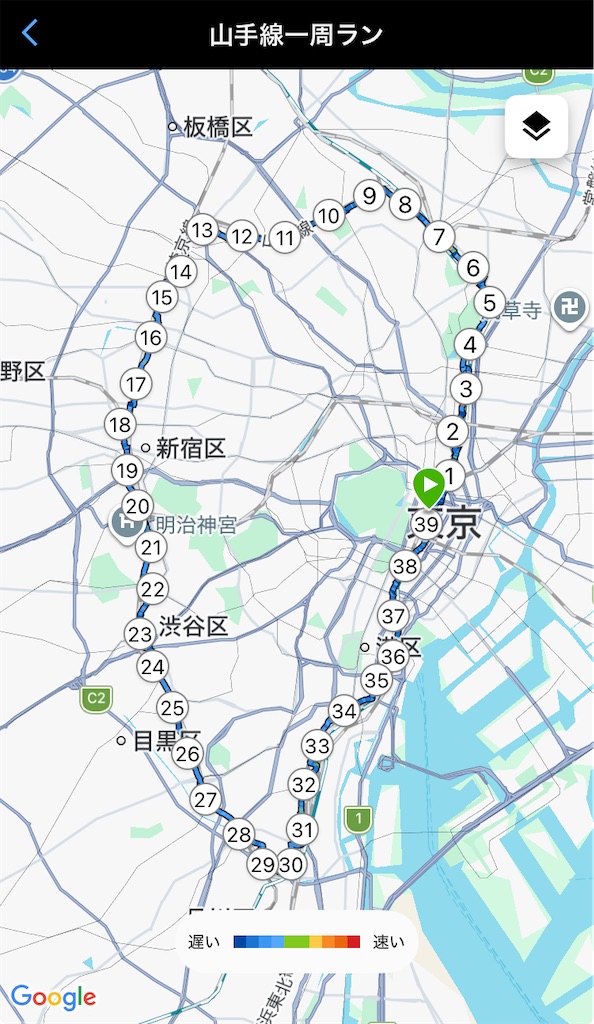 山手線一周ラン完全ガイド｜東京駅発着の王道ロング走 - みのむしランニングクラブ
