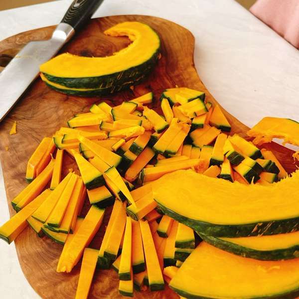 Pumpkin with mustard / Easy Pumpkin Recipe - ほっこりおうちごはん