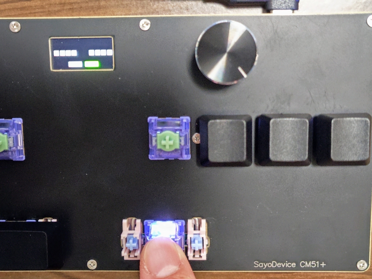 SayoDevice CM51+レビューの続編 - もちものけんさ