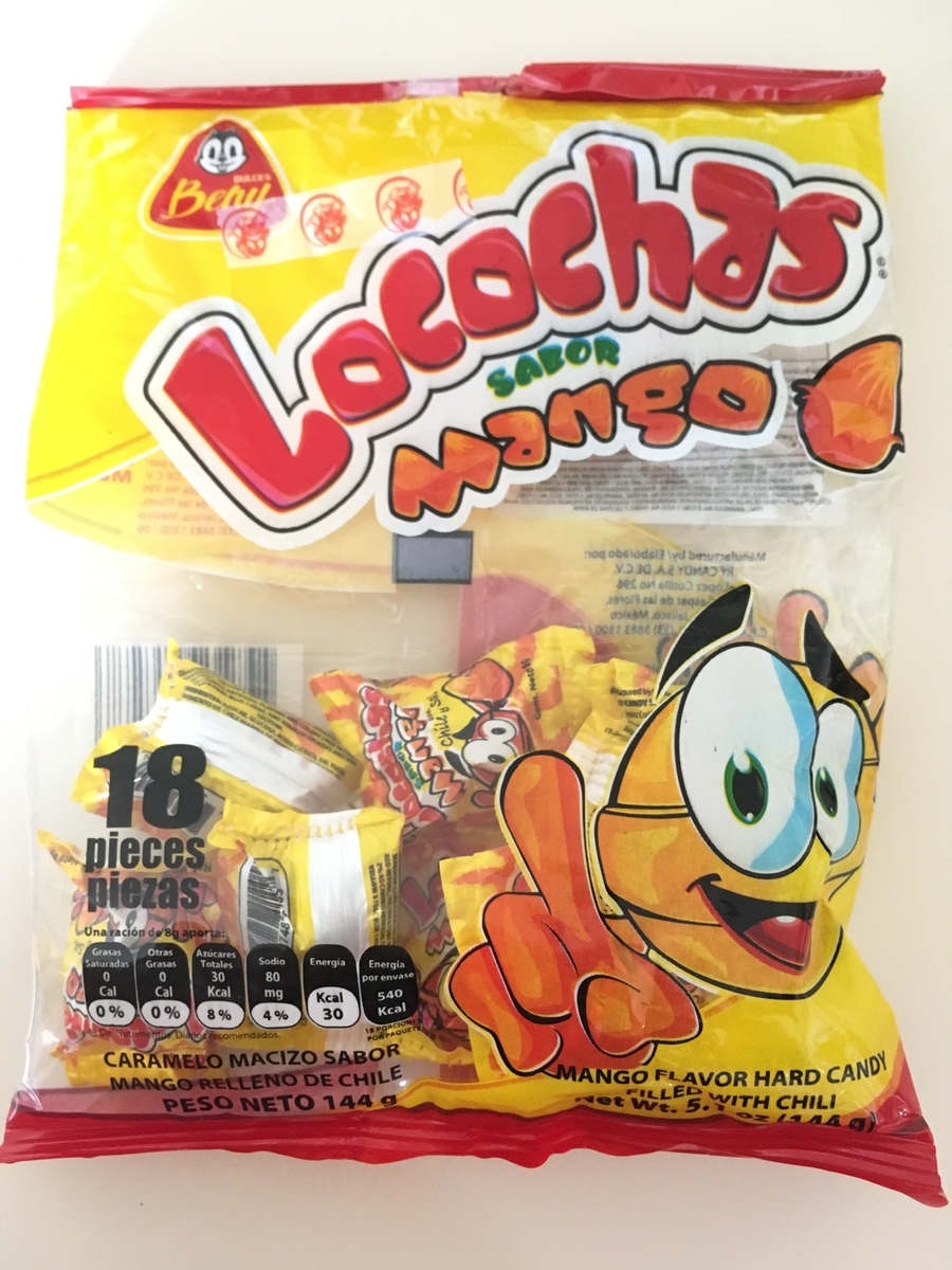 陽気なあいつはLocochas sabor mango - みつあみマラサダ日記