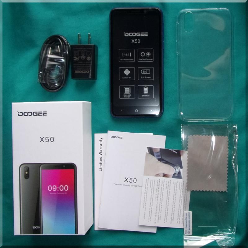 個別「DOOGEE X50 内容物」の写真、画像 - blog - mitsuba64's fotolife