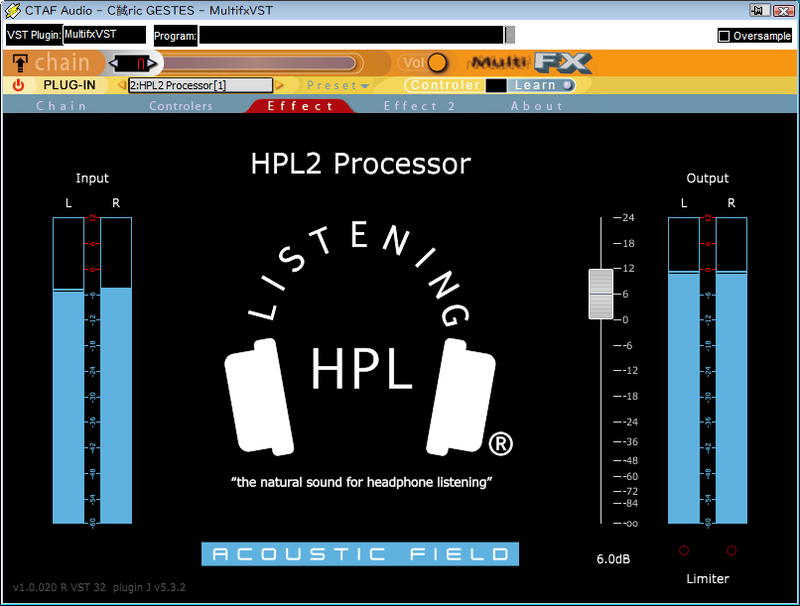 AIMPでVSTプラグイン - by mitsubamushi(by みつばむし)