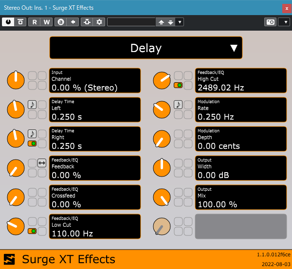 Surge XT Effects - by mitsubamushi(by みつばむし)