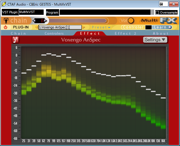 XMPlayでVSTプラグイン - by mitsubamushi(by みつばむし)