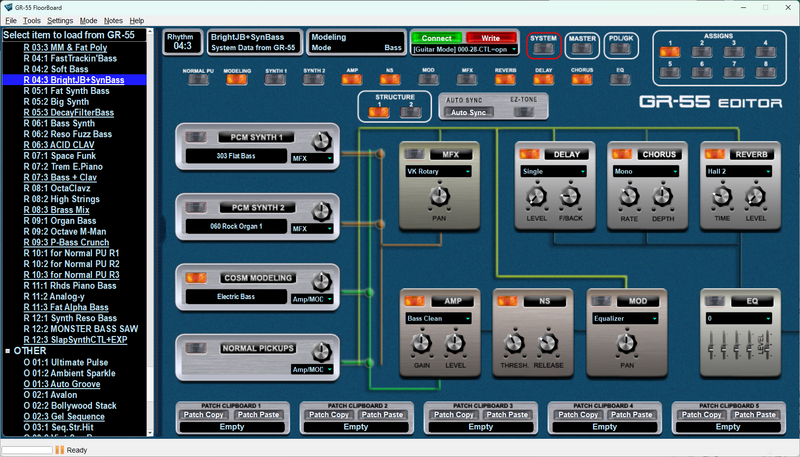 PTB-6 TRでGR-55 - by mitsubamushi(by みつばむし)