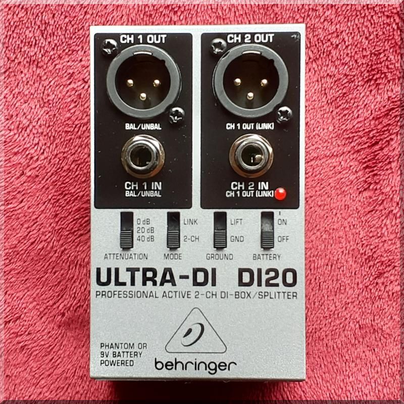 個別「BEHRINGER DI20 ULTRA-DI 表」の写真、画像 - blog - mitsuba64's fotolife
