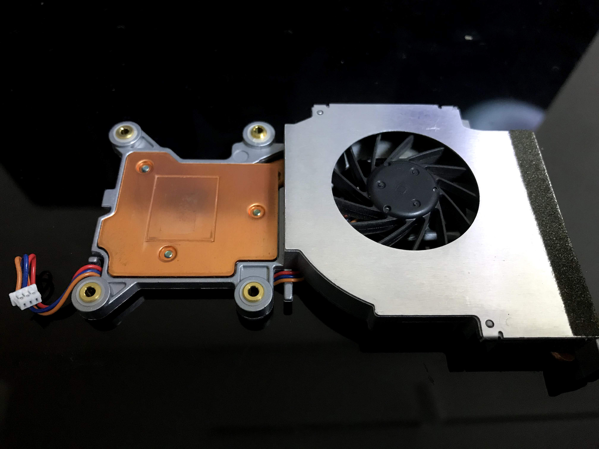 ThinkPad X31のCPUファン交換 - core dump