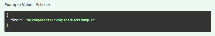 OpenAPI3の`#/components/examples/`で定義したexampleは`'#/components/schemas/`で`$ref`できない - mk_55's diary