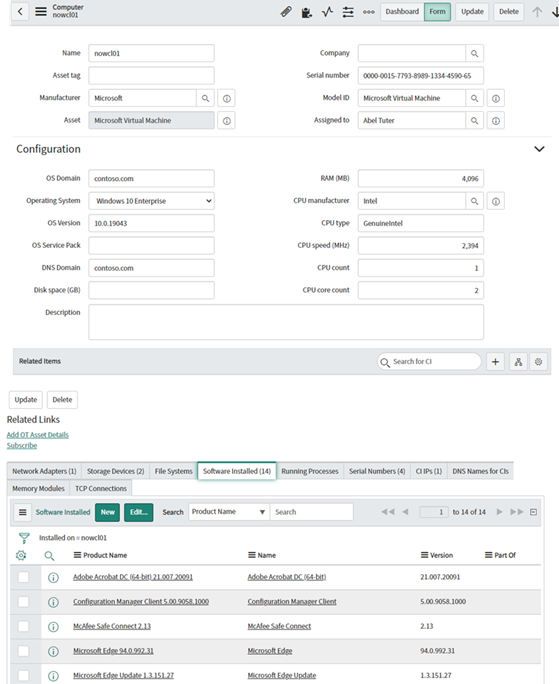 SCCM連携について - MKIが解説するServiceNow開発blog