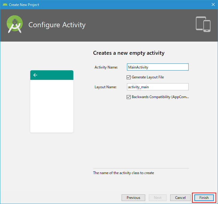 初心者入門Android Stuidioを使ってAndroidプロジェクトを作成する | Androidプログラミング入門 | JavaDrive - Web入門 - 初心者