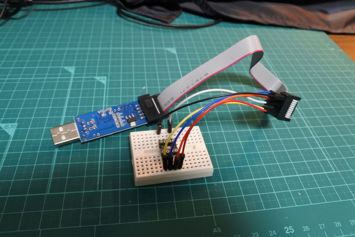 ATTiny85を使った小型ゲーム機の製作（その1：ATTiny85の準備） - mnishikawaのブログ