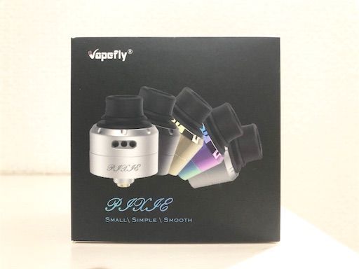 Vapefly Pixie RDAが届いた - モアイ生えてる