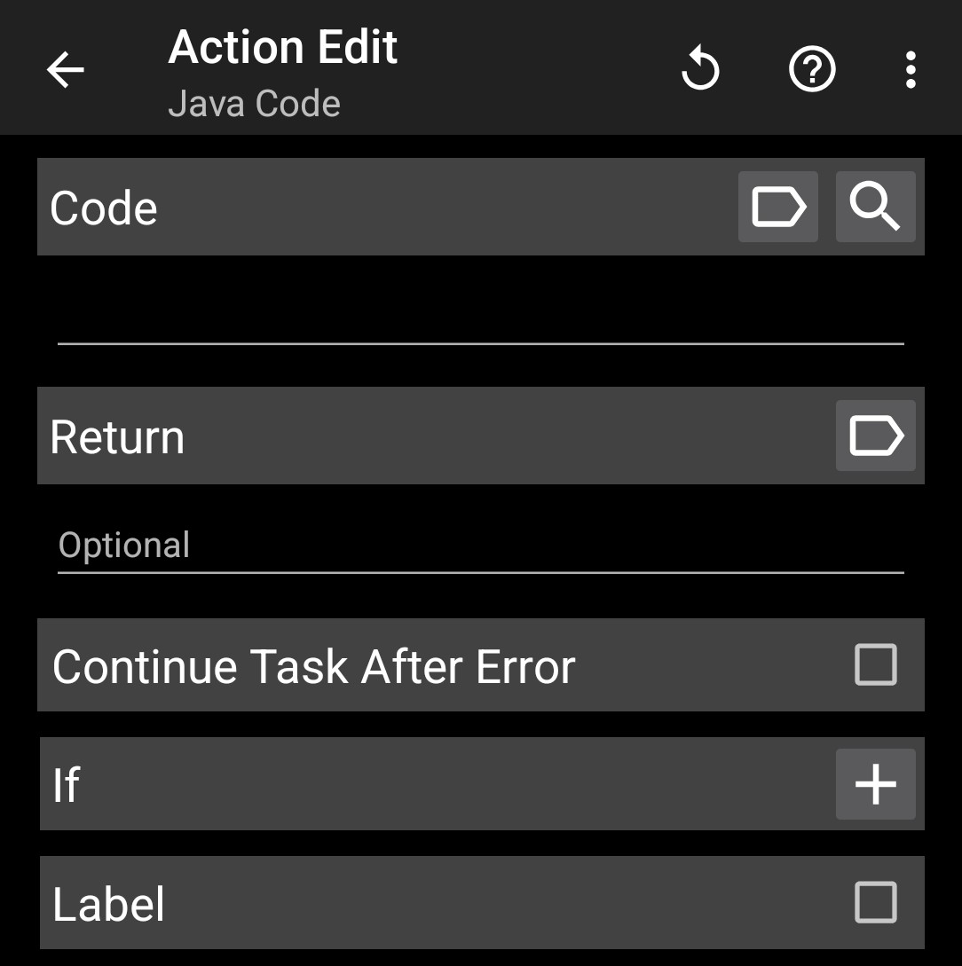 Tasker 68 Java Codeを試す - モバイル系設定覚書 ～忘れないために
