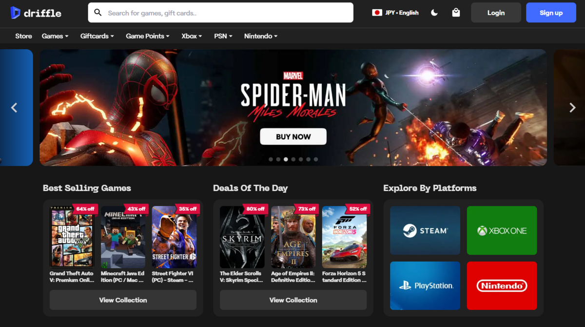 【Steam】Driffle という謎のキーセラーについて安全なのか解説【鍵屋】 - もちゲーログ