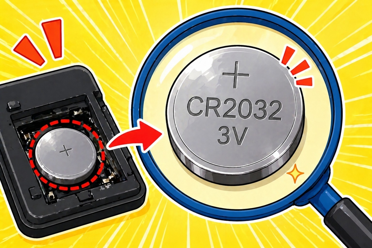 ボタン電池の型番がわからないときの調べ方｜刻印を見るだけでOK【確認手順】 - くらしのメモ帳