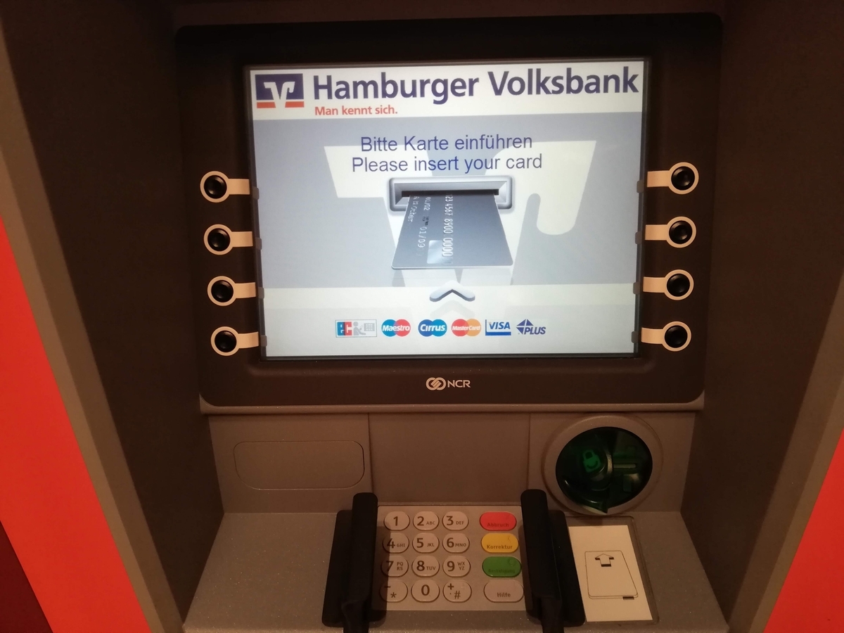 【ドイツ】ATMの使い方 - もえログ
