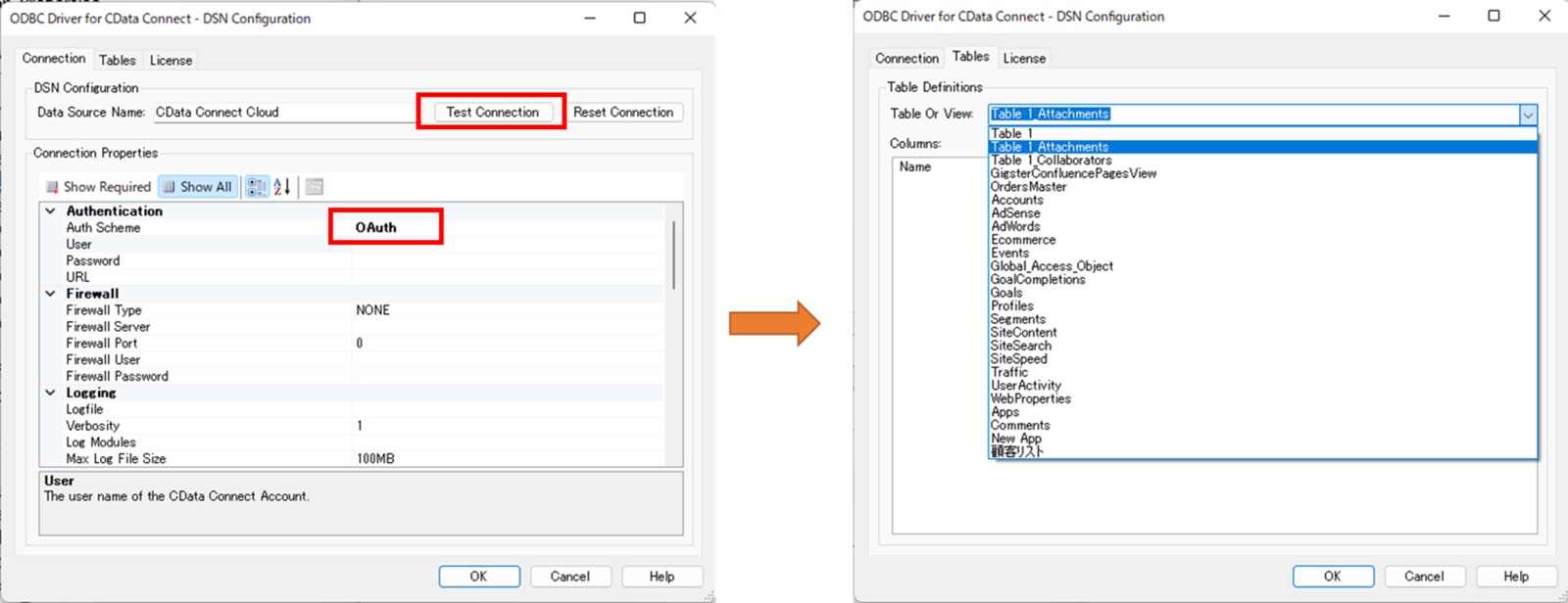 Power Automate For Desktop から Cdata Connect Cloud に接続して 複数 Saas のデータを取得