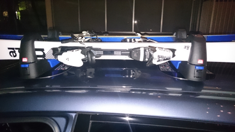 レヴォーグ（LEVORG）にマグネット式スキーキャリア（INNO MAGCARRY MV276）を付けてスキーに行ってみた。 - とりあえず ...