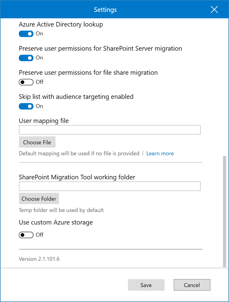 Office 365 SharePoint Migration Toolがバージョン2になっていました - （）のブログ