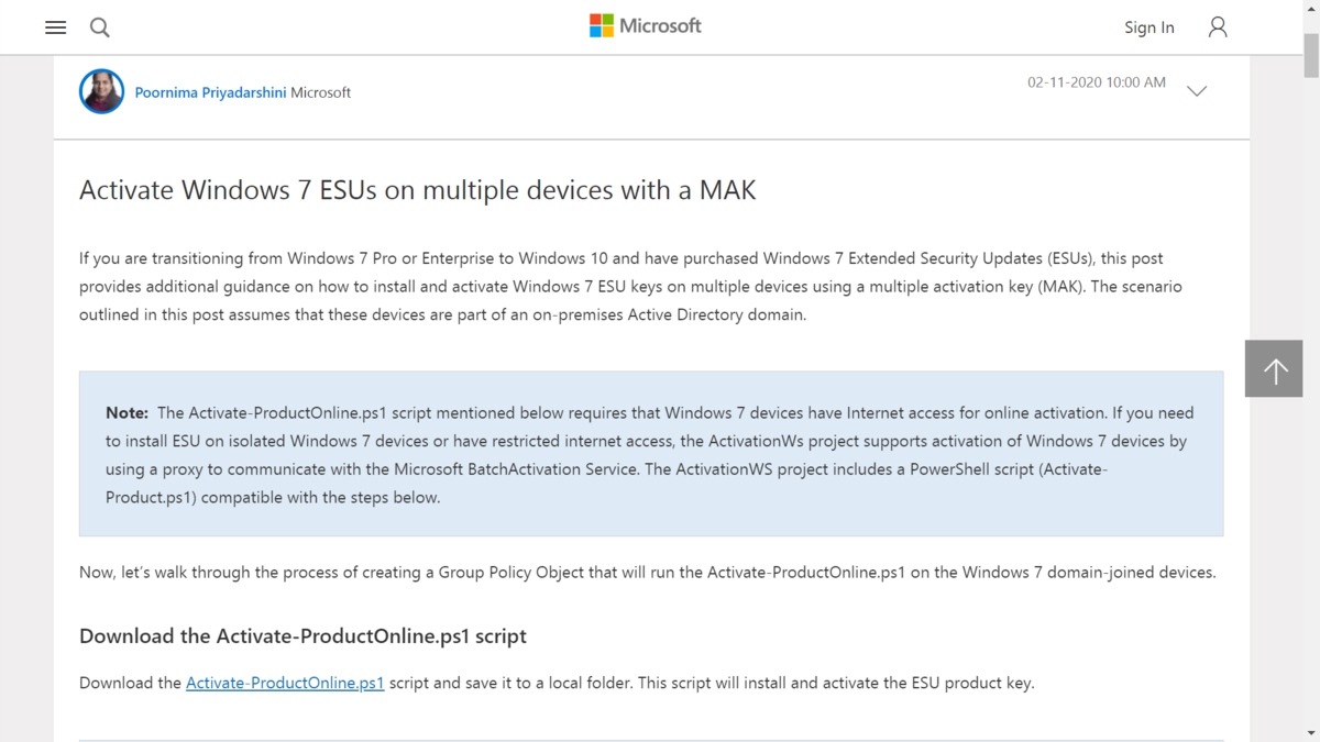 Windows7 ESUの適用方法が追加で公開されていました - （）のブログ