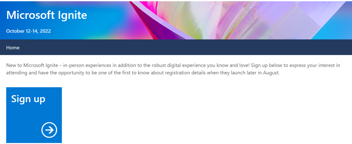 Microsoft Ignite 2022 は 10 月 12 ~ 14 で開催されます！ - （）のブログ