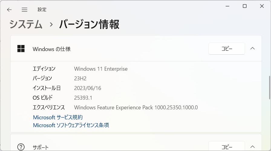Windows 11 Insider Preview Build 25393 リリース - （）のブログ