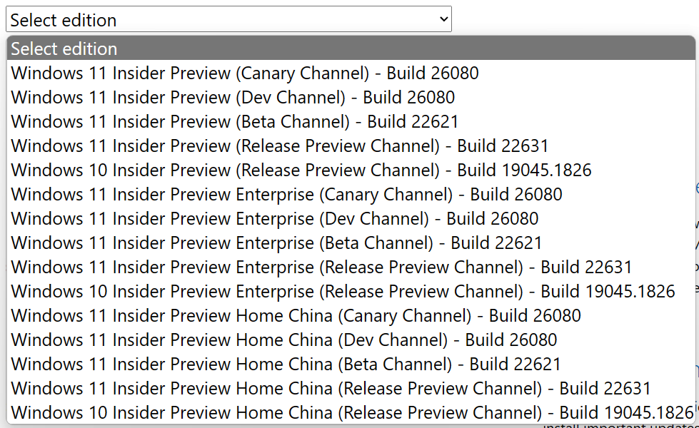 Windows 11 Insider Preview Build 26080 リリース - （）のブログ