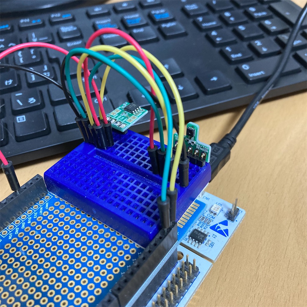 MicroPythonで遊ぶ (3) - ADT7410 & SHT35 - LSI Jiu-Jitsu