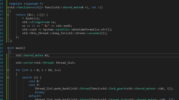 std::shared_mutex, std::shared_timed_mutexを理解する - トルネード