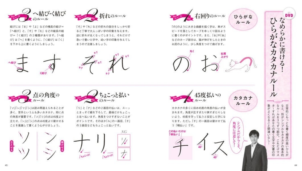 大人の美文字書けるDVD付き本 - mojiru【もじをもじる】