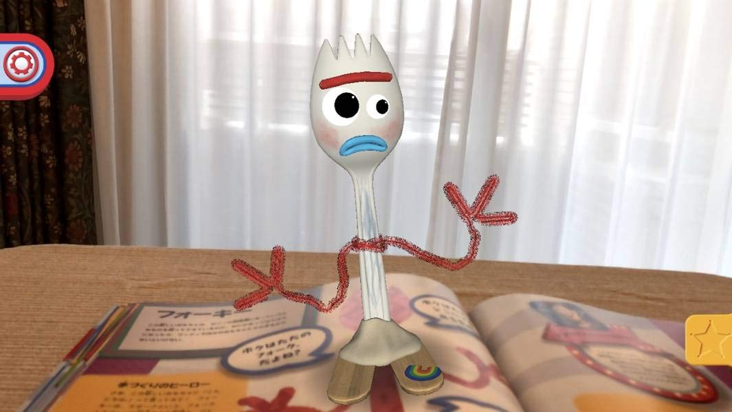 ウッディとバズと遊べるトイ・ストーリーAR付き絵本 - mojiru【もじをもじる】