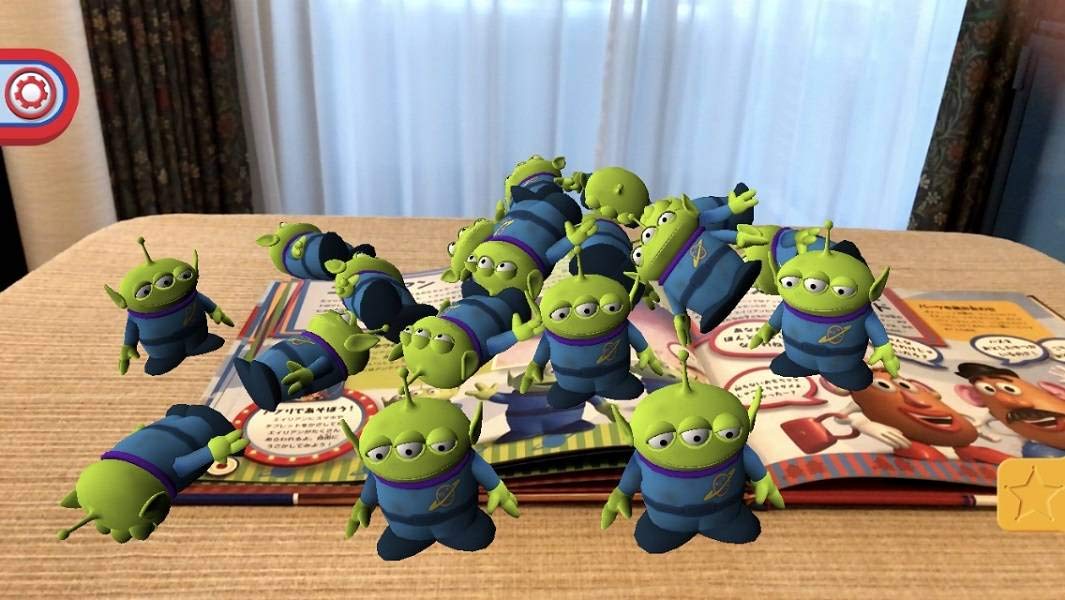 ウッディとバズと遊べるトイ・ストーリーAR付き絵本 - mojiru【もじをもじる】