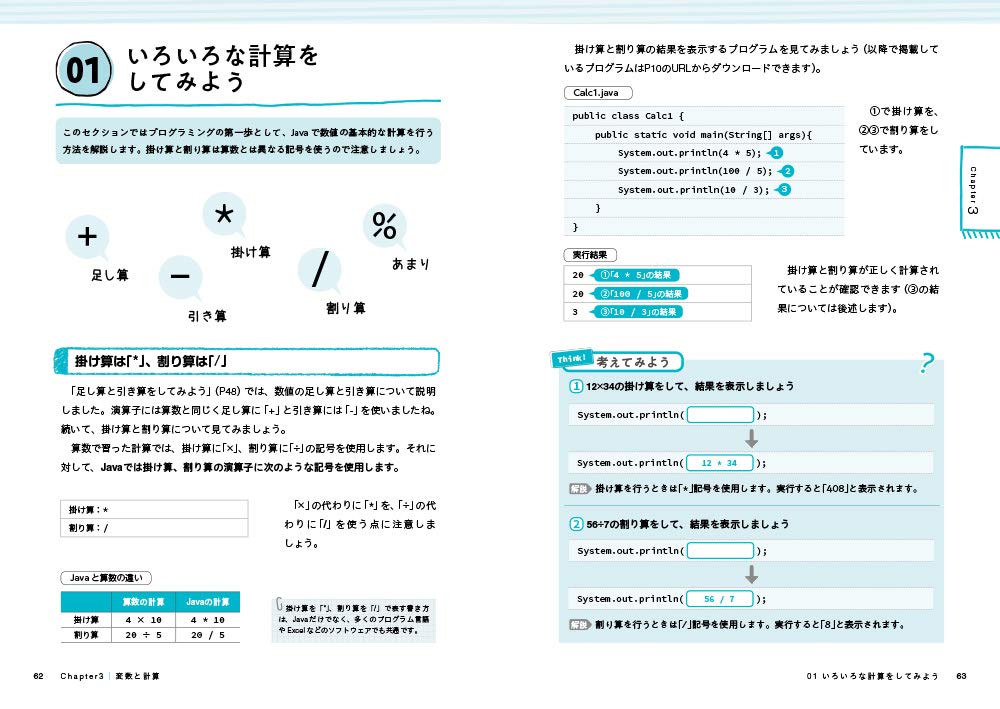 穴埋め式で挫折なしのJavaプログラミング入門本 - mojiru【もじをもじる】