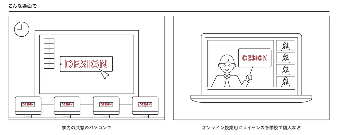 教育の現場用デジタルフォントアカデミック版LETS - mojiru【もじをもじる】