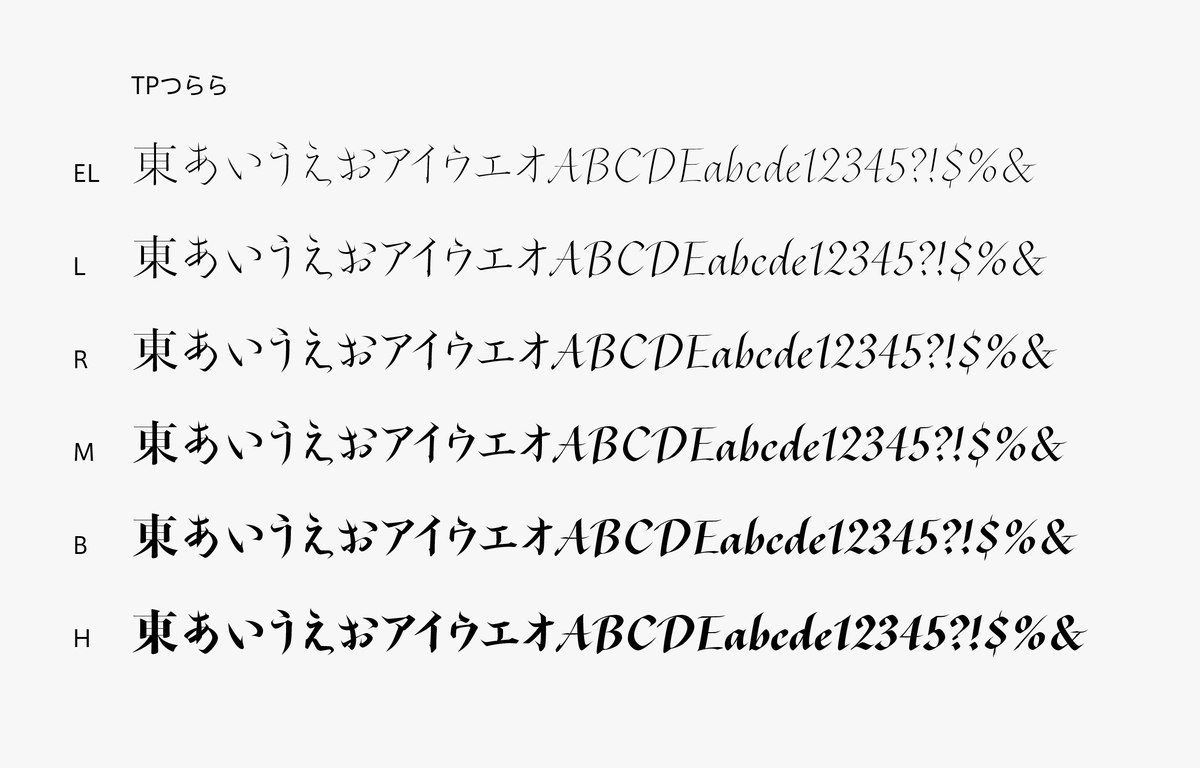 四季フォントプロジェクト第三弾「TPつらら」が登場 - mojiru【もじをもじる】