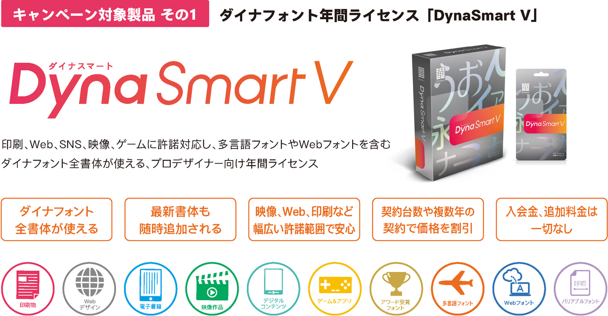 DynaFont製品の購入でDynaFont版フォントかるたがもらえる - mojiru【もじをもじる】