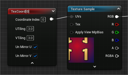 UE5 Texture Sample ノードとミップマップの設定 - ゲームエフェクトデザイナーのブログ | A Real-Time VFX Artist's Blog