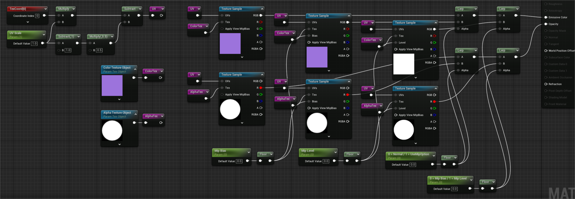UE5 Texture Sample ノードとミップマップの設定 - ゲームエフェクトデザイナーのブログ | A Real-Time VFX ...