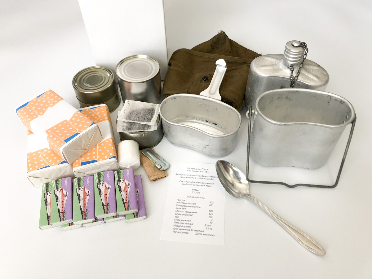 末期ソ連空挺装備品 ②武器類＋RD54 - もこねこ大百科