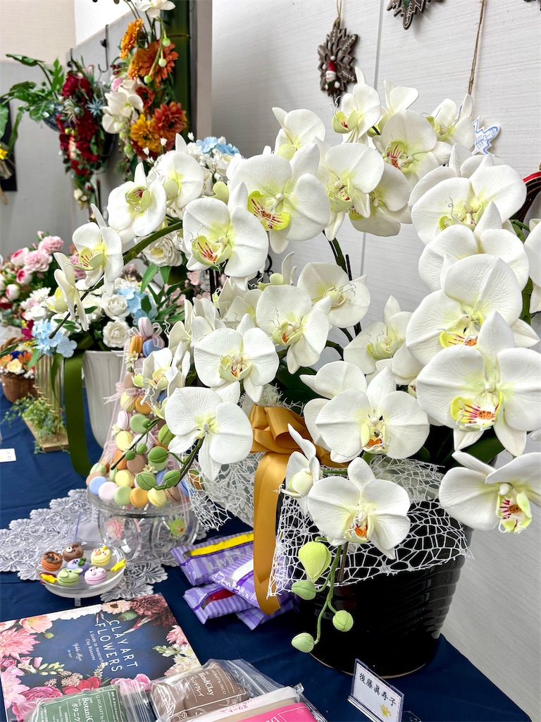 粘土の花展 - mola_circus モラを楽しむ