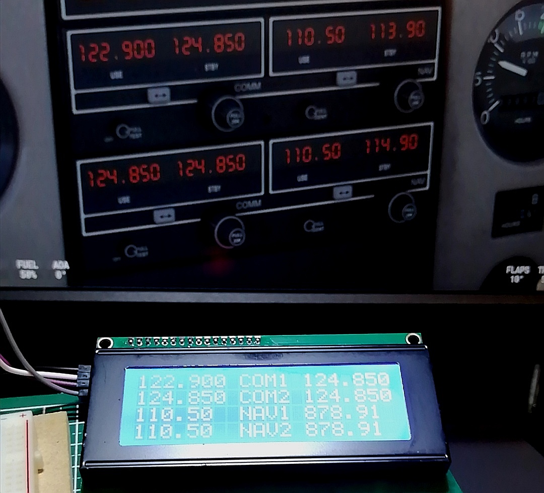MobiFlight でLCDをつかう - 諸々の記録