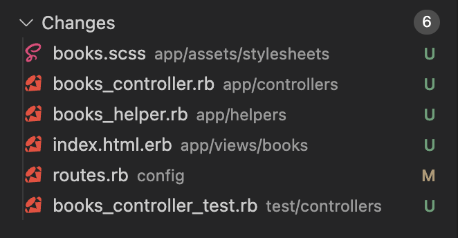 rails generateで生成されるもの - mono_nobeのブログ